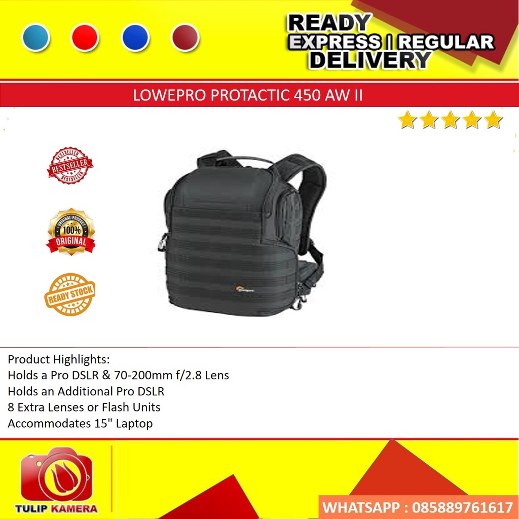 Jual LOWEPRO PROTACTIC 450 AW II | Shopee Indonesia