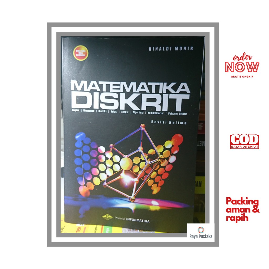 Jual Buku Matematika Diskrit edisi Revisi Kelima oleh Rinaldi Munir ...