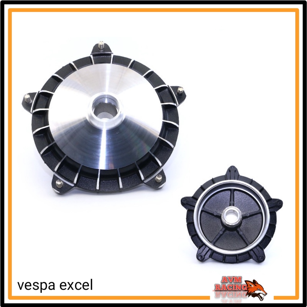 Jual tromol trombol scarlet - Tromol depan belakang ring 10 vespa super ...