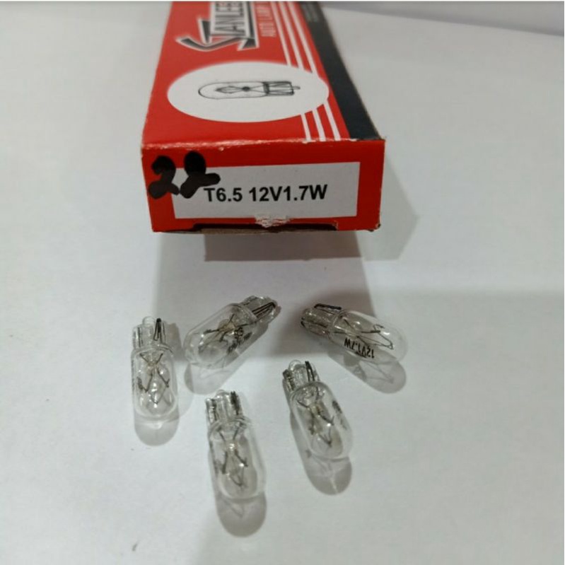 Jual Bohlam Lampu Tancap Stanlee Star T6,5 KM 12V 1,7W (22) | Shopee Indonesia