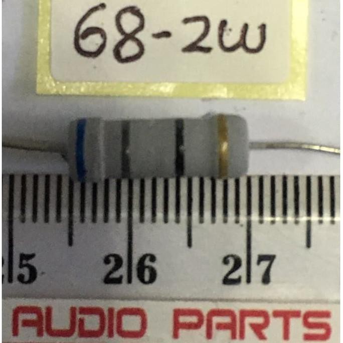 Jual Resistor 2 W Watt I......68 Ohm Audiopa83 Segera Dapatkan | Shopee ...