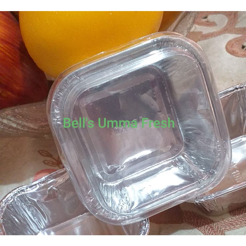 Jual alumunium foil cup OX100 + tutup | Shopee Indonesia