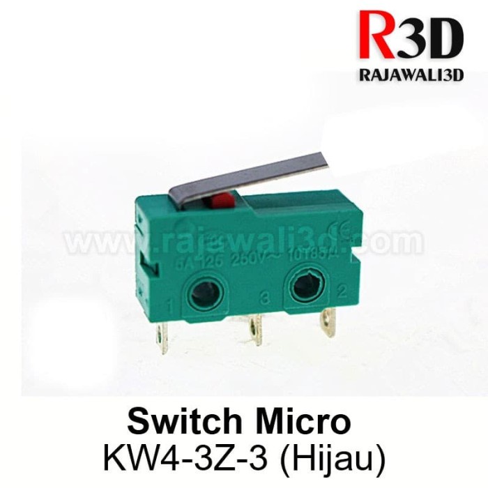 Jual Limit Switch Micro Switch 5A 125VAC 250VAC Hijau 3 Pin | Shopee ...