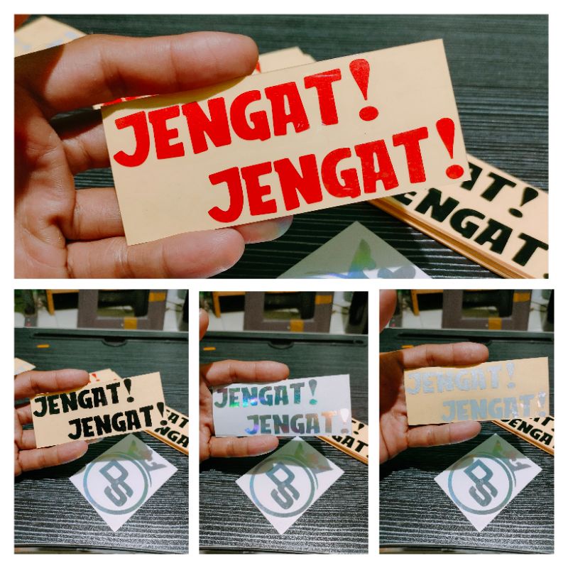 Jual stiker cutting jengat jengat! | Shopee Indonesia