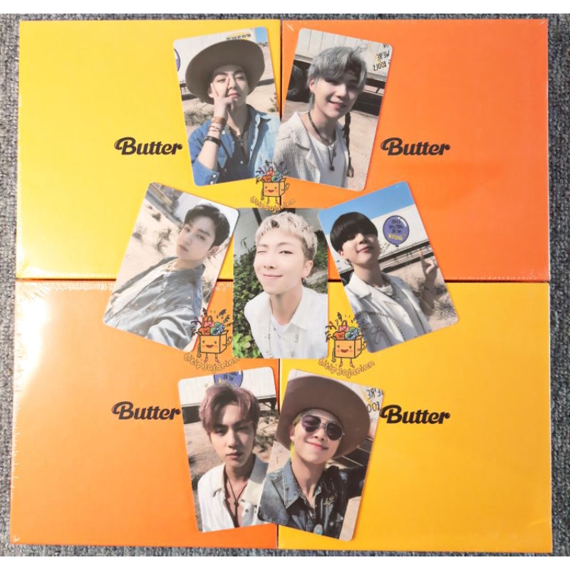Jual [READY STOCK] PHOTOCARD BTS BUTTER LUCKY DRAW POWER STATION/PST M2U | Shopee Indonesia