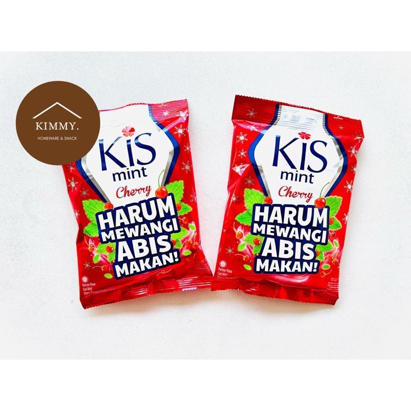 Jual PERMEN KIS 1 PACK ISI 50 GRAM/ PERMEN KISS RASA MINT, CHERRY,BARLEY,GRAPE/ CANDY MINT ...