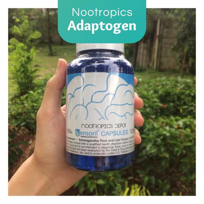 Jual Sensoril Ashwagandha 10 Kapsul|Nootropics|Melawan Stress ...