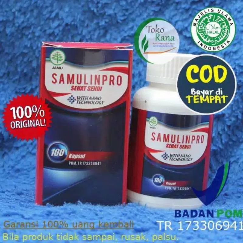 Jual Samulinpro Sehat Sendi - Samulin Pro - Obat Persendian - Obat ...