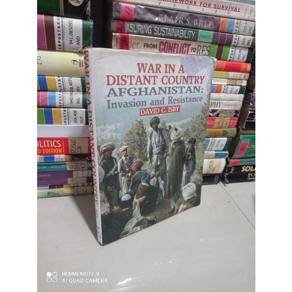 Jual buku war in distance country Afghanistan invasion Ori HC David ...