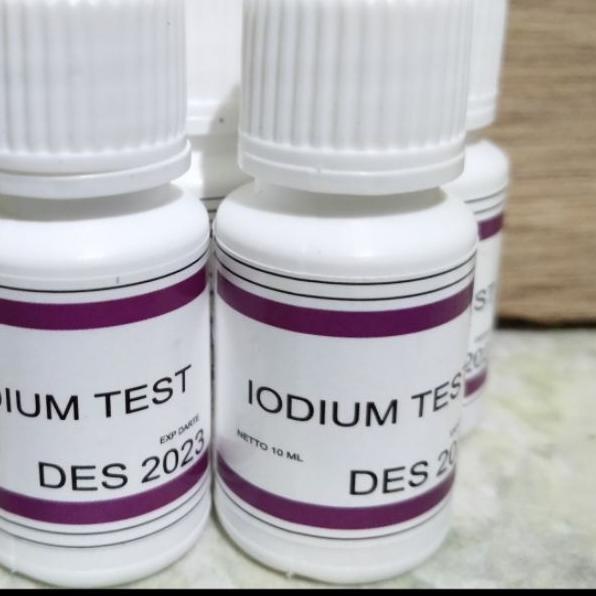 Jual ۝ Test Kit Yodium - Iodium test 10ml ♧ | Shopee Indonesia