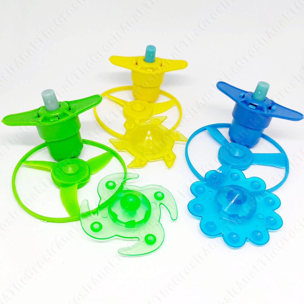 Jual TGA Fancy Gasing Baling UFO Pencet Warna RANDOOM Gangsing Beyblade ...