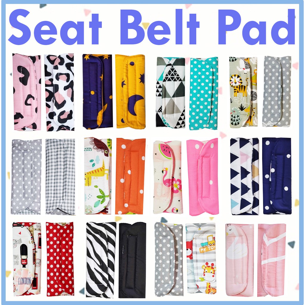 Jual (2PCS - KANAN & KIRI) / 1PASANG SEAT BELT PAD stroller sabuk ...