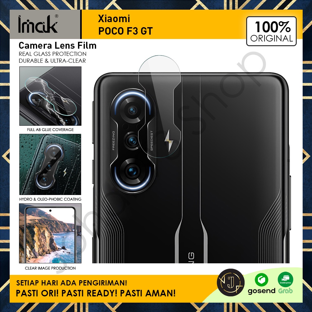 Jual IMAK Camera Protector Xiaomi POCO F3 GT Glass Lens Film (2 pieces ...
