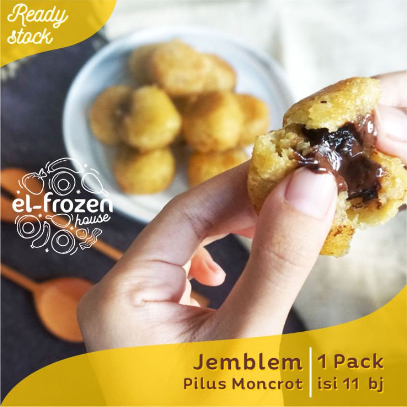 Jual Camilan Bola Singkong Lumer Makanan Beku Jemblem Pilus Frozen Food ...