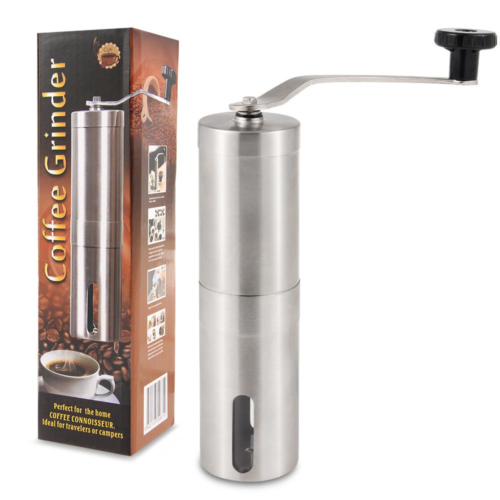 Jual Hand Manual Grinder Coffee Stainless | Shopee Indonesia