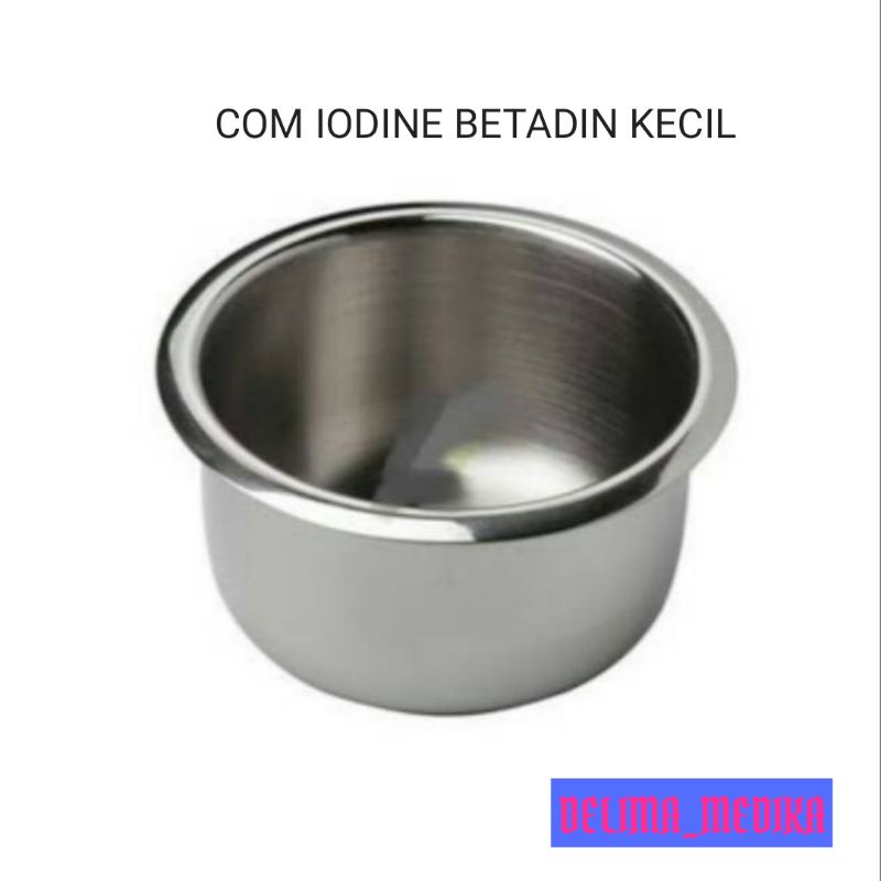 Jual Cucing Kecil / Com Iodine / Com Betadin / Galipot Stainless Steel ...