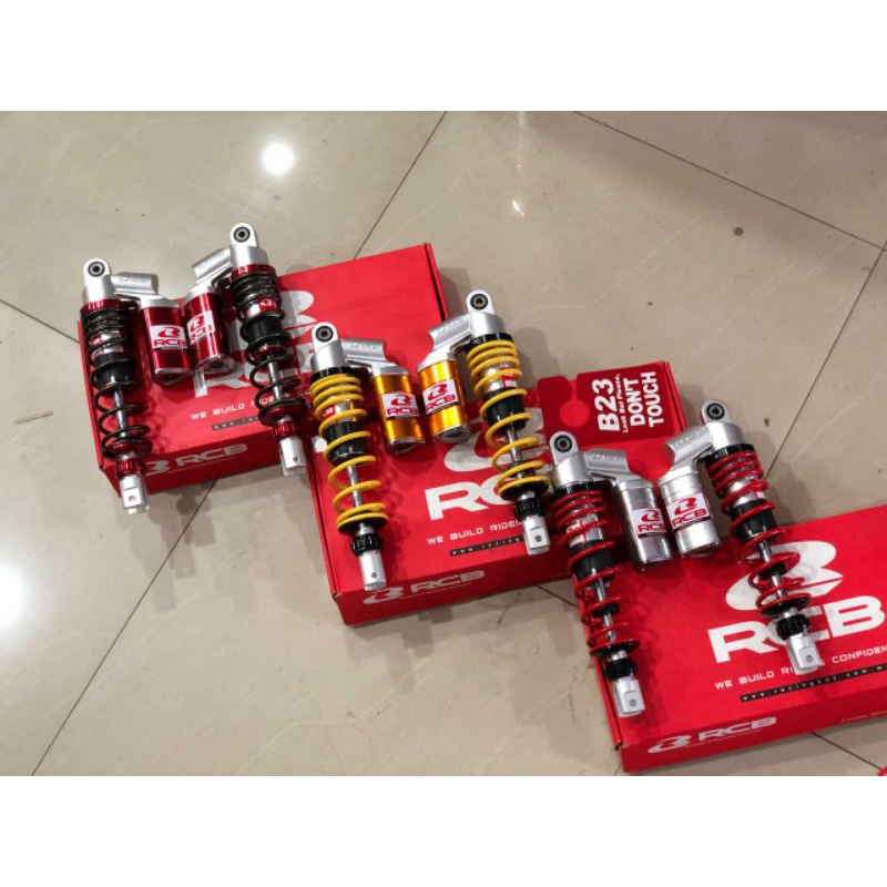 Jual shock rcb sb5 aerox nmax new 305mm single klik tabung segitiga new ...