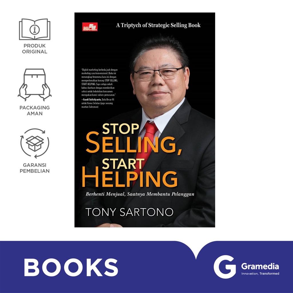 Jual Stop Selling, Start Helping (TONY SARTONO) | Shopee Indonesia