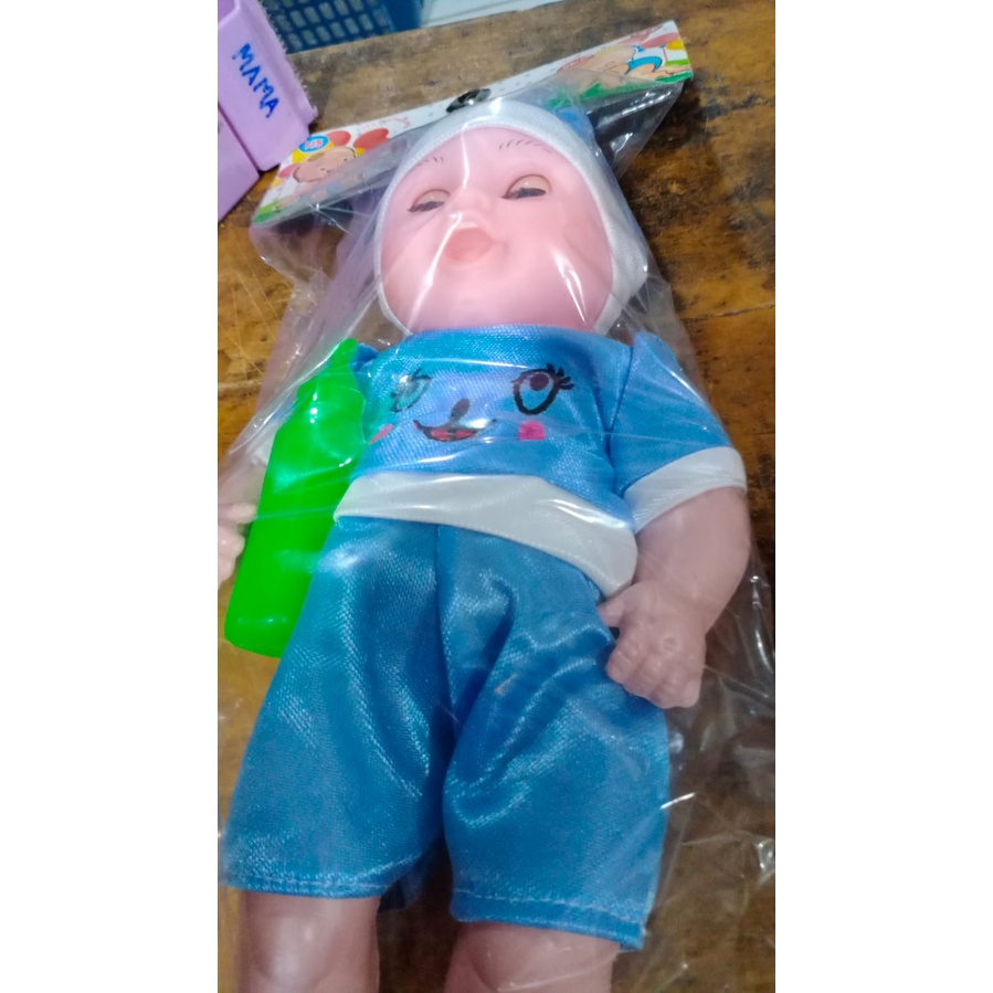 Jual MAINAN BONEKA BAYI COWOK CEWEK BISA NANGIS LITTLE BABY DOT ...