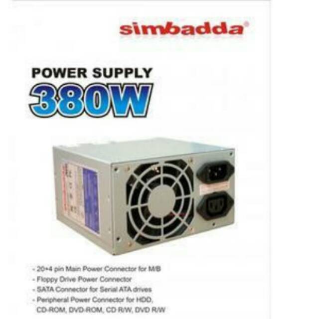 Jual POWERSUPPLY SIMBADDA SIM V 380 WATT | Shopee Indonesia