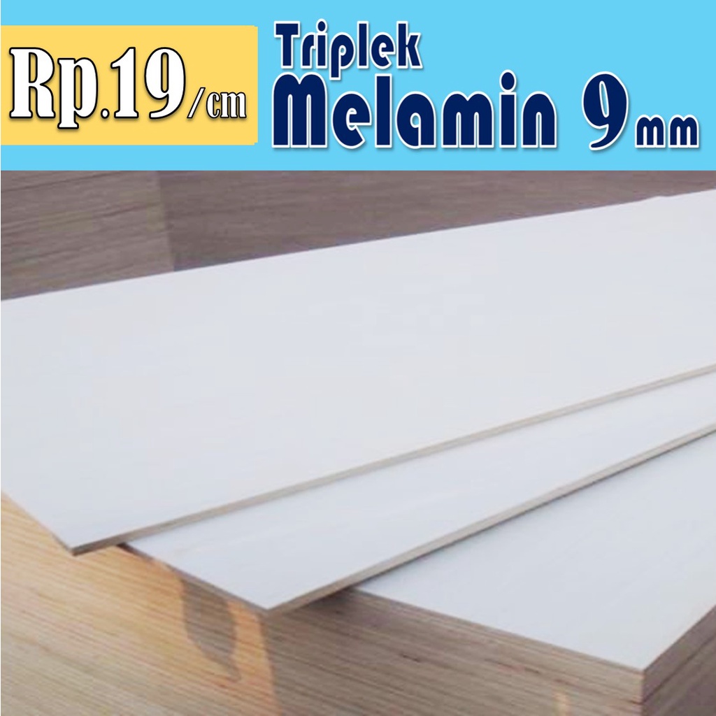 Jual Triplek Melamin Custom Harga 9mm Rp19/cm2 (BACA Cara Ordernya ...