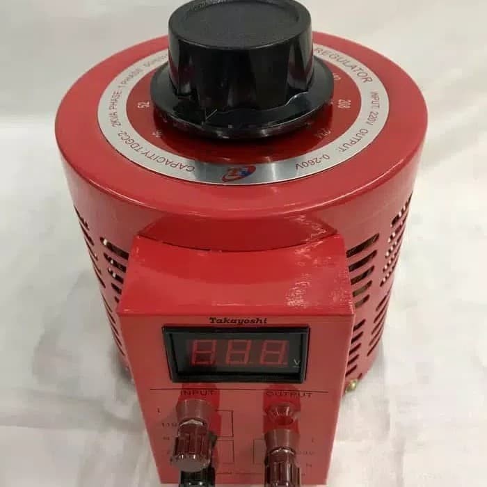Jual takayoshi slide regulator 2000 watt 1kva 1 phase | Shopee Indonesia