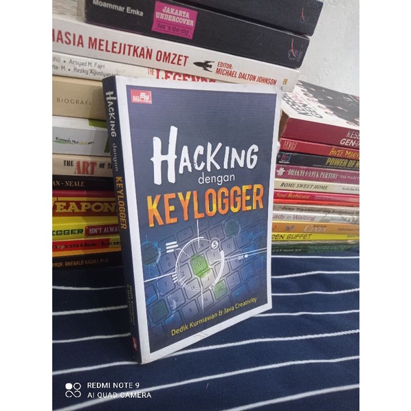 Jual Buku Hacking Dengan Keylogger Original Komplit Dedik | Shopee Indonesia