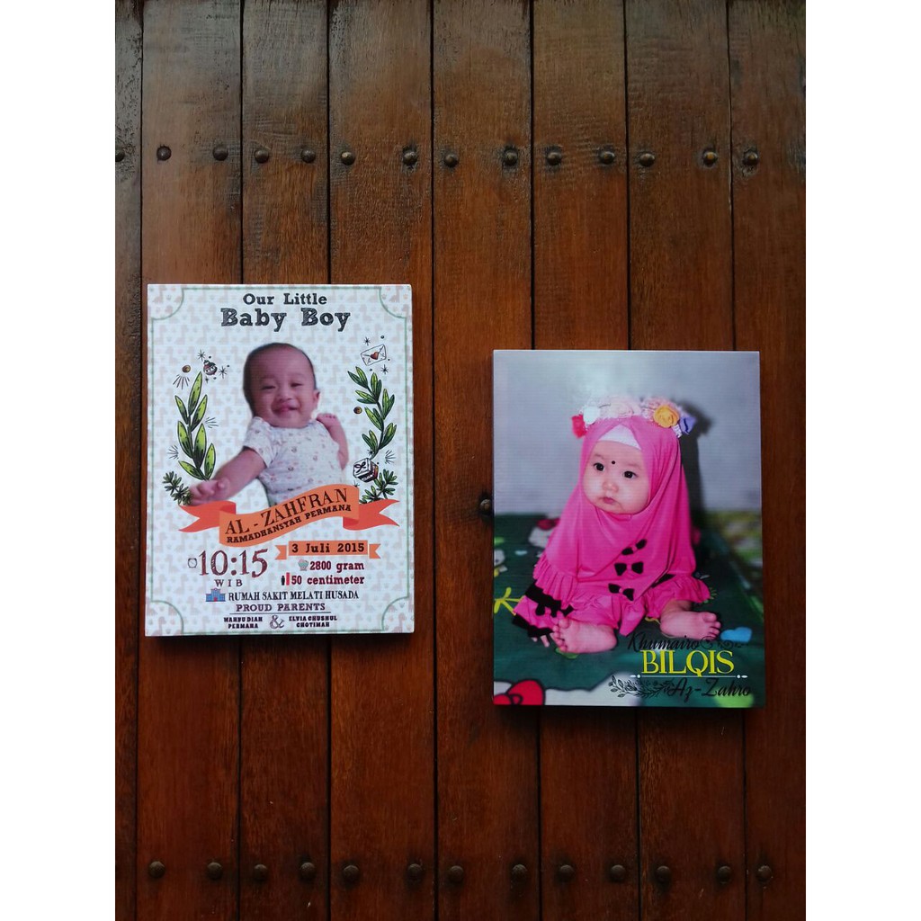 Jual Cetak Banner foto + bingkai Spanram 30x40 cm | Shopee Indonesia