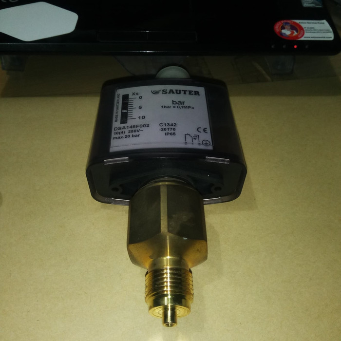 Jual Pressure switch SAUTER TYPE DSA146F002 - 1/2"- 220VAC (10BAR ...