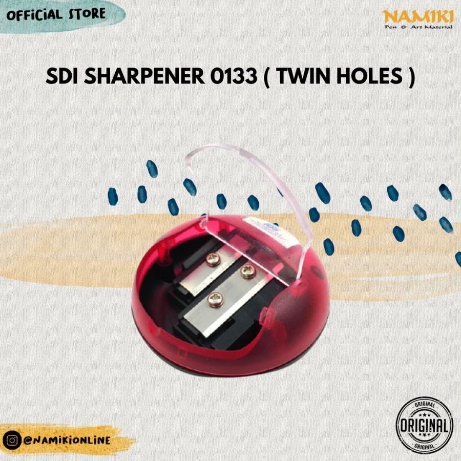 Jual SDI Sharpener 0133 ( Two Holes ) | Shopee Indonesia