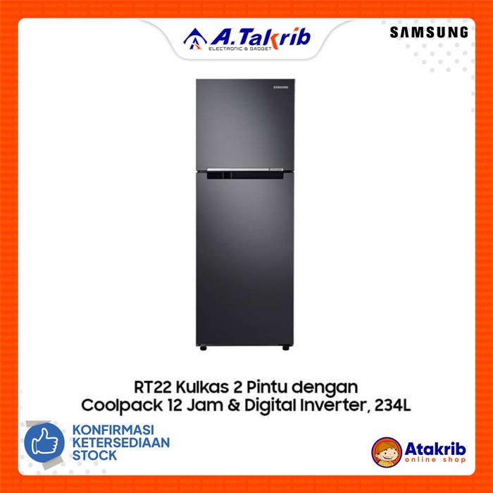 Jual SAMSUNG KULKAS 2 PINTU BIG RT22FARBDB1/SE Digital Inverter (234 L ...