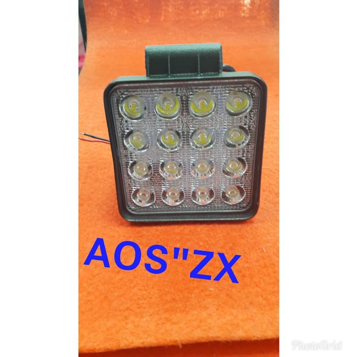 Jual Lampu Tembak 48 Watt TEBAL-Lampu sorot Offroad 16 mata TEBAL/65MM ...