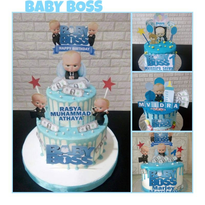 Jual Baby Boss/Tart karakter/custom cake/birthday cake/kue ulang tahun ...