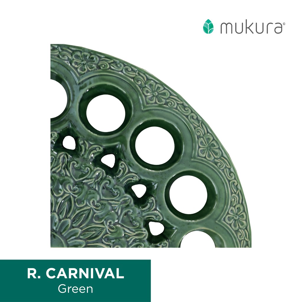 Jual Roster Keramik Mukura Lingkaran Carnival 40 x 40 cm | Shopee Indonesia