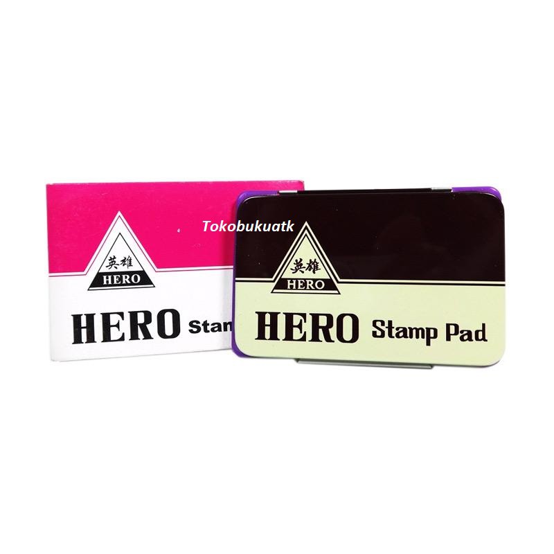 Jual Bak Stempel Hero E1460, Hero Stamp Pad E 1460 | Shopee Indonesia