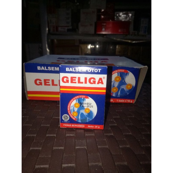 Jual Balsam Geliga 20 gr Pak Isi 12 Pcs | Shopee Indonesia