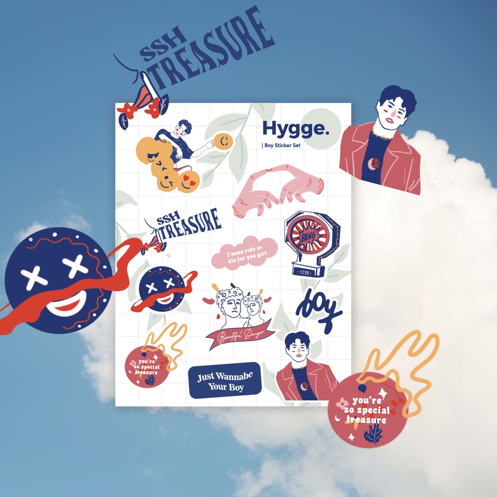 Jual Treasure Sticker Set | Boy Edition | Shopee Indonesia