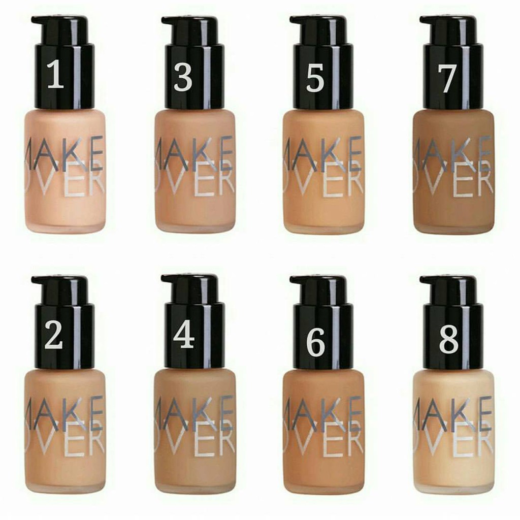Jual MAKEOVER Ultra Cover Liquid Matte Foundation | Shopee Indonesia