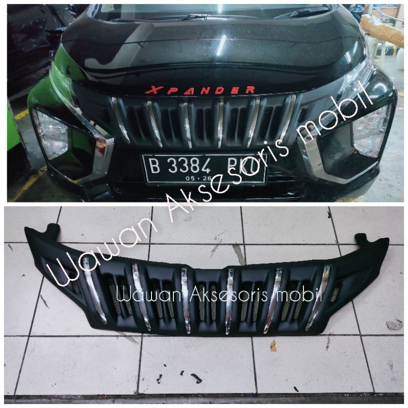 Jual grill xpander model Apollo Lis chrom | Shopee Indonesia