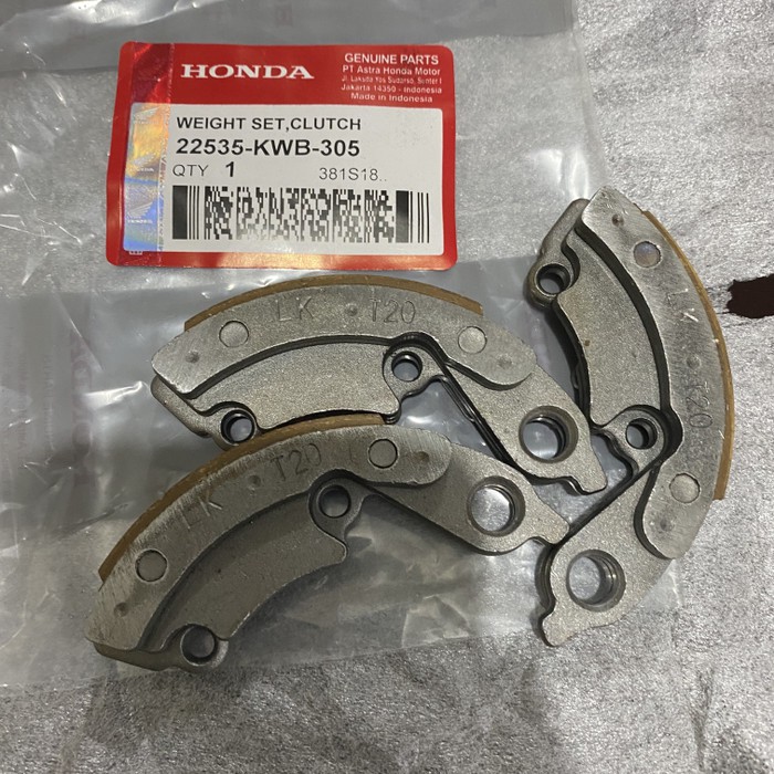 Jual Kampas Ganda Kopling Weight Clutch Motor Honda Blade Old Revo Abs Absolute Lama KWB ...