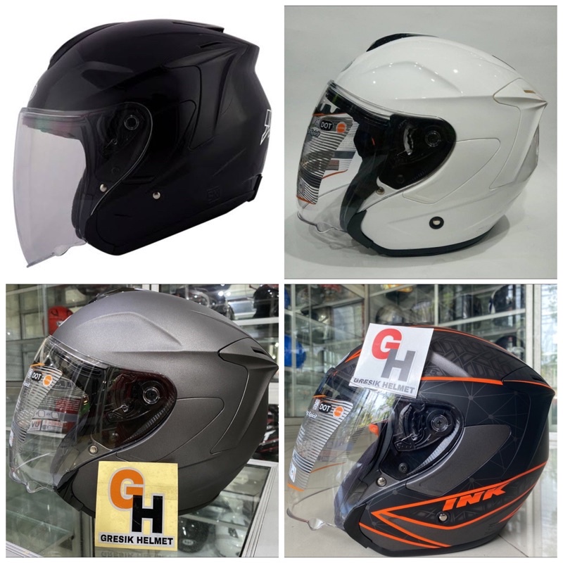 Jual HELM INK DYNAMIC | HELM INK DYNAMIC SOLID WHITE | HELM INK DYNAMIC ...