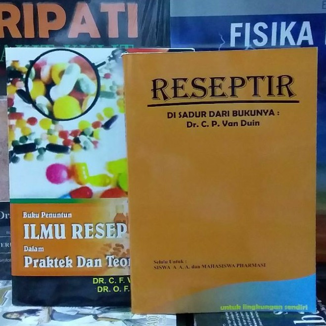 Jual PAKET 2 BUKU FARMASI TERMURAH ILMU RESEP VANDUIN DAN RESEPTIR VANDUIN | Shopee Indonesia