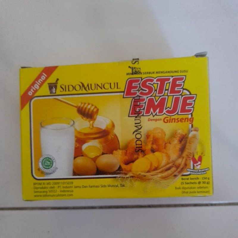 Jual Sidomuncul STMJ Este Emje (isi 5 bungkus) | Shopee Indonesia