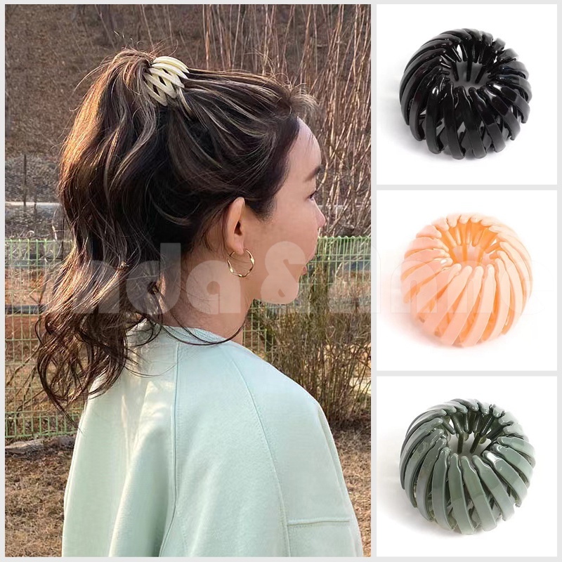 Jual Ikat Rambut Ponytail Bahan Plastik Gaya Retro Untuk Wanita ...