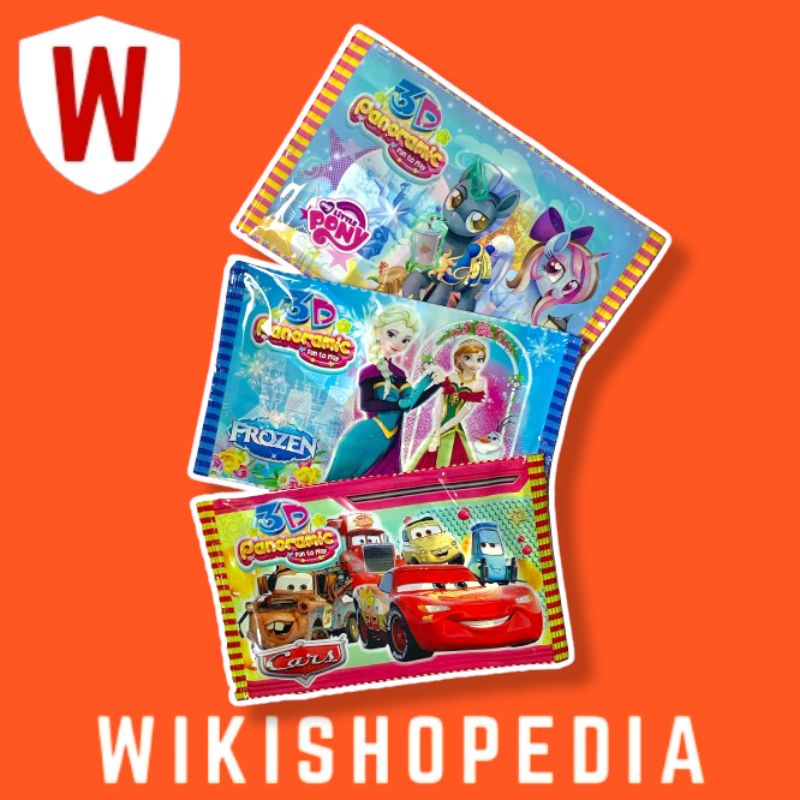 Jual KIDZTOPIA - MAINAN ANAK EDUKASI PANORAMIC 3D KARAKTER ( SATUAN ...