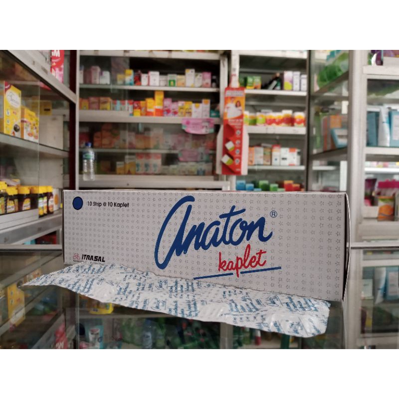Jual ANATON KAPLET ITRASAL PER STRIP @10 TABLET | Obat Demam Batuk ...