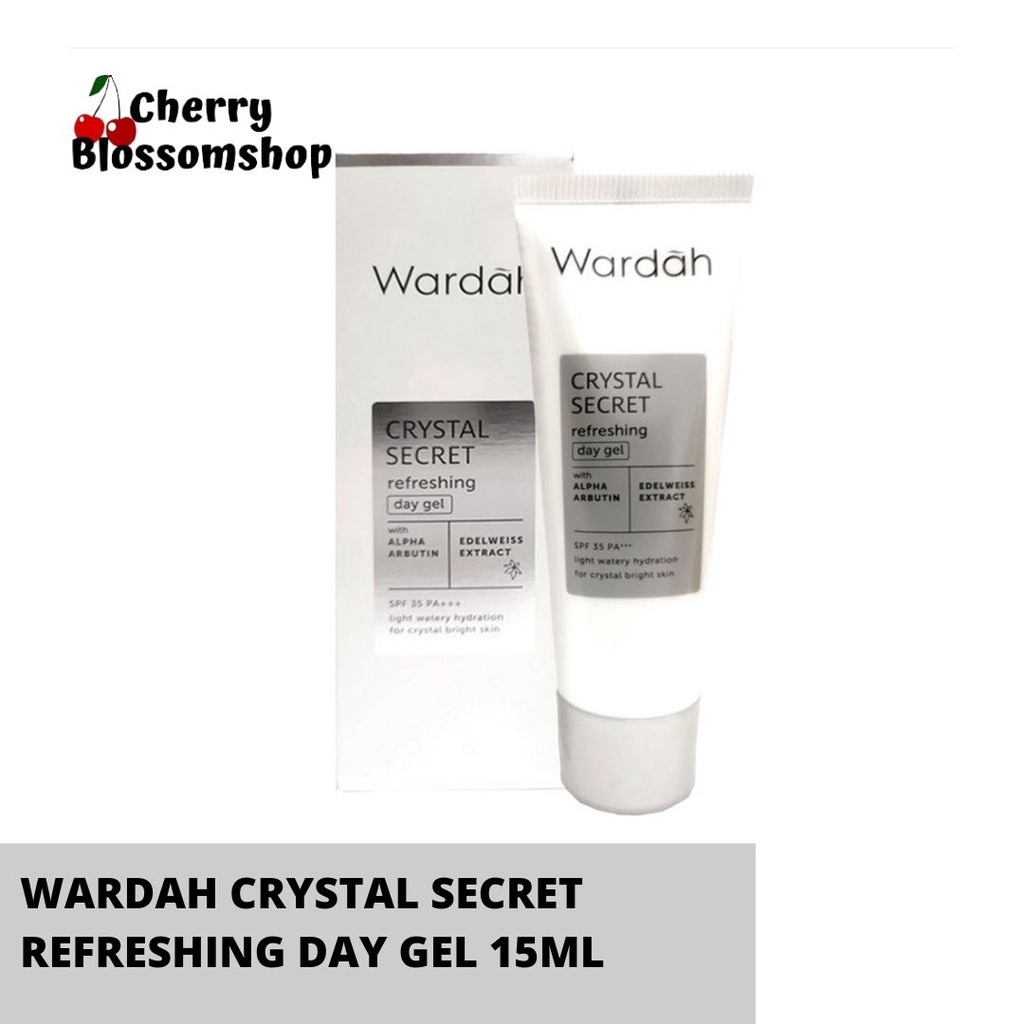 Jual WARDAH CRYSTAL SECRET CREAM DAY, NIGHT, GEL 15ML | Shopee Indonesia