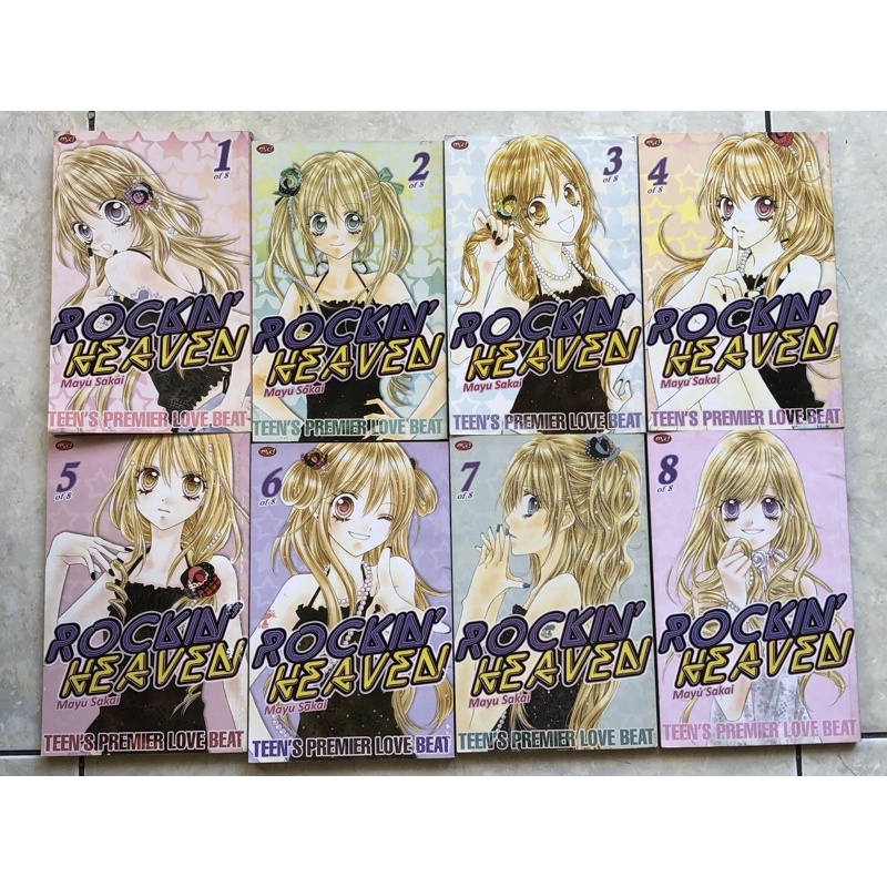 Jual Komik Rockin' Heaven canutan 5,6,7 - Mayu Sakai Preloved Komik romance remaja shoujo manga ...