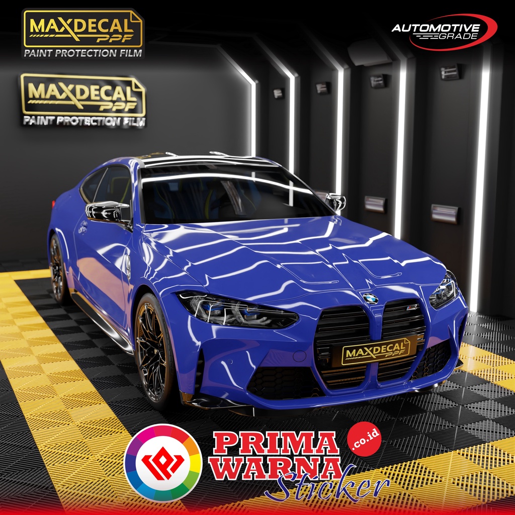 Jual Maxdecal Maritim Blue, 9800 SWG G049, Super Wet Gloss Premium Wrap ...