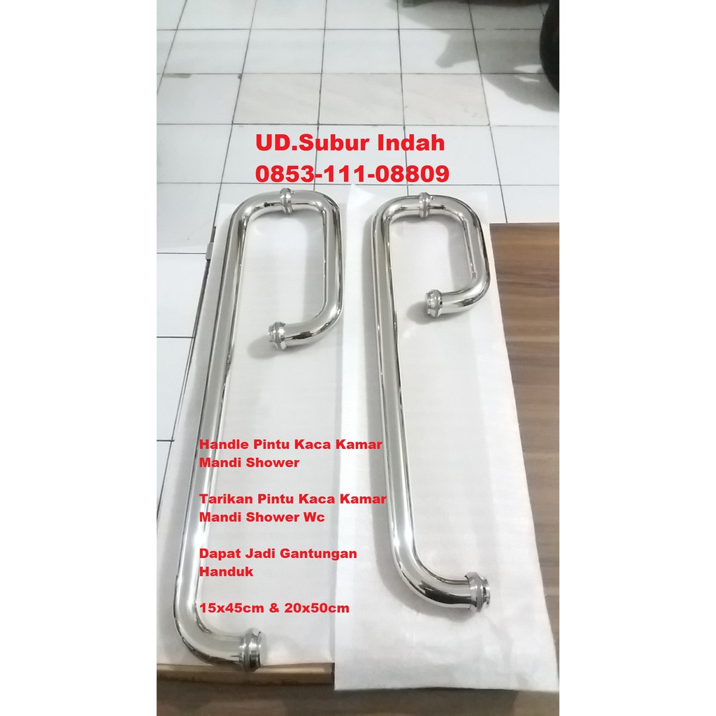 Jual Handle Shower / Handle Pintu Kaca Kamar Mandi Shower / Tarikan ...